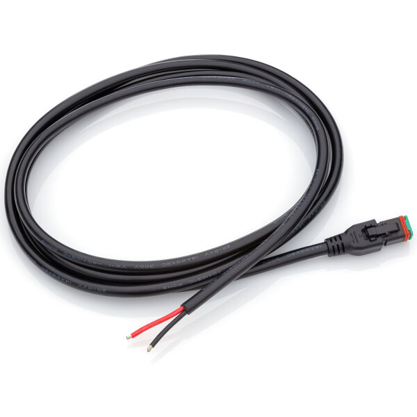 2-POLE adapter plug | socket housing | for GERMAN DT | - 250cm, 9,00