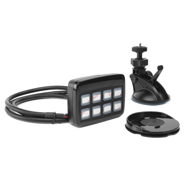 Universal control panel B8 - illuminated - 8 switching/button functio ...